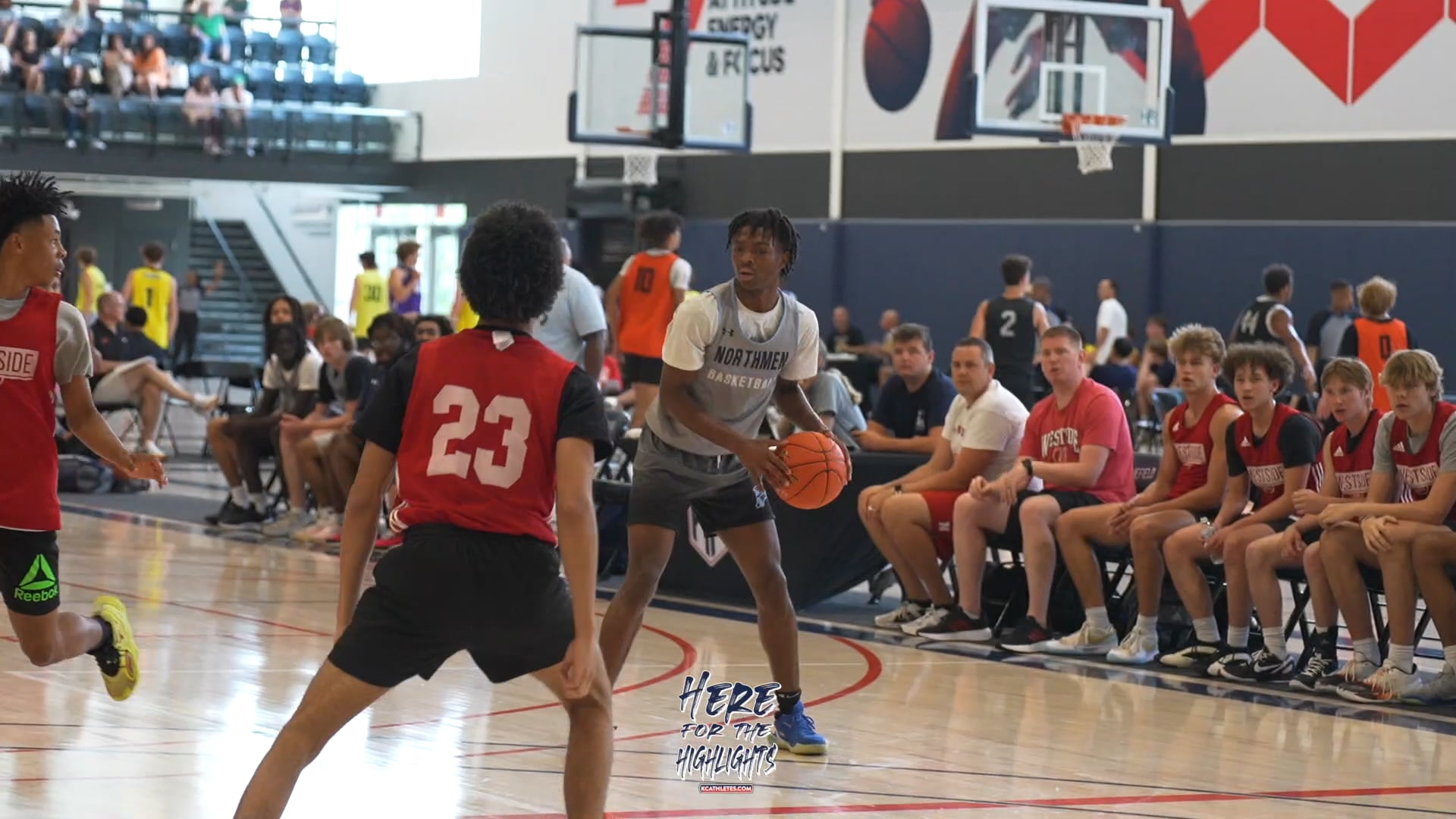 Caleb Estes for three | Oak Park - KC Athletes